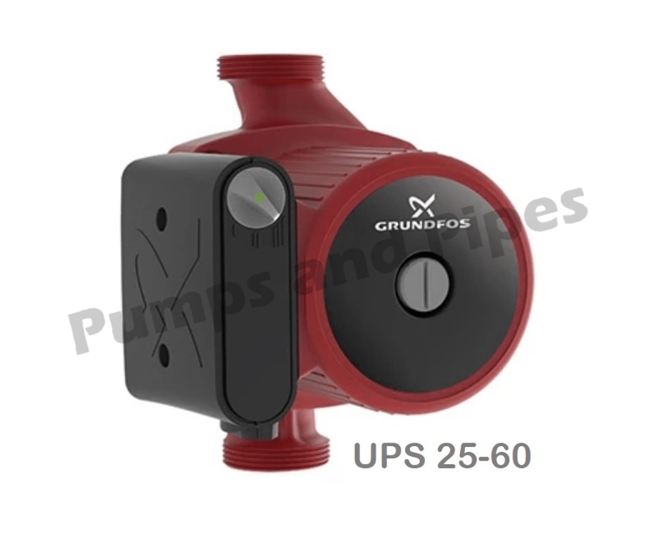 Grundfos UPS 25-60N Circulator Pump 180mm Port to Port – Pumps and Pipes