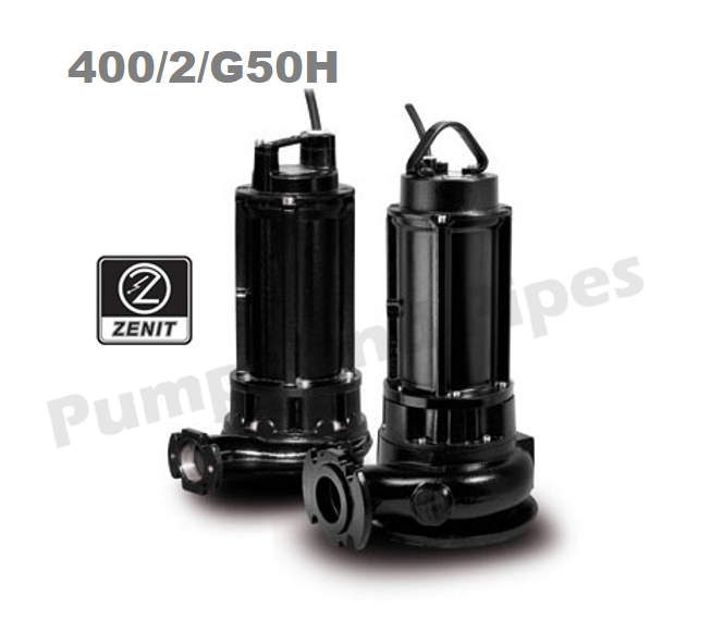 Zenit GRN 400/2/G50H Grinder Sewage Pump Three Phase Pump Unit – Pumps ...