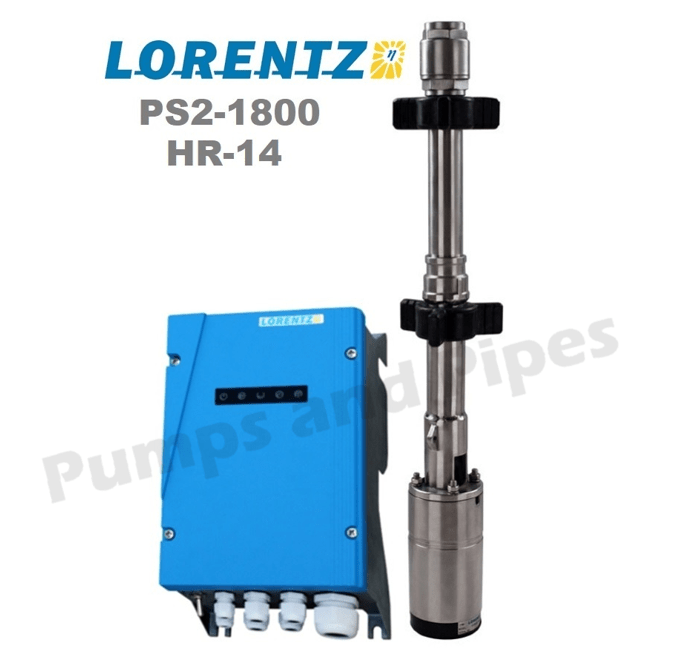 Lorentz PS2-1800 HRE-14 Helical Rotor Submersible Solar Pump- Made in Germany – Pumps and Pipes