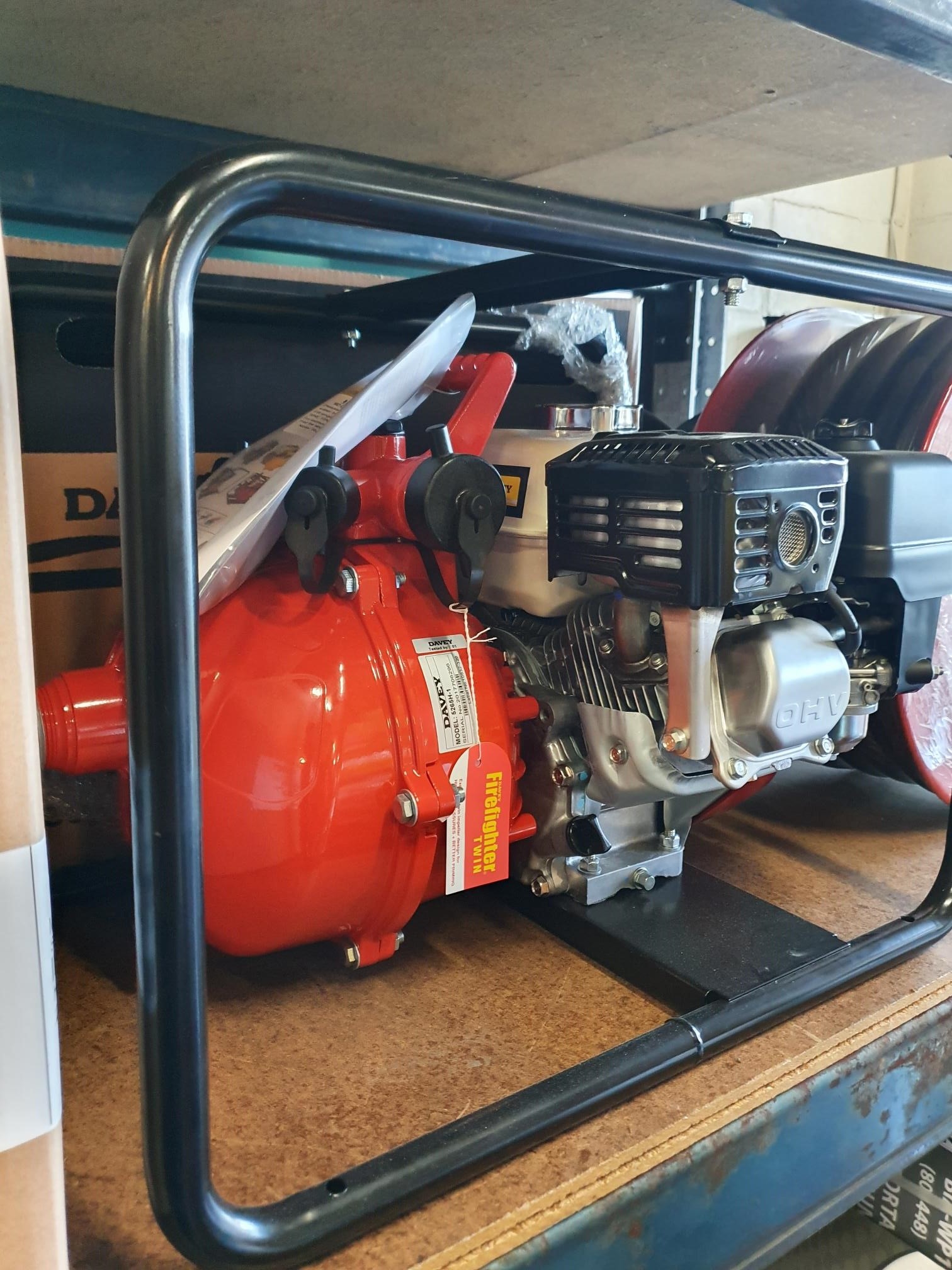 Davey 5265H Twin Impeller 6.5HP Honda Fire Fighter 5265-H – – Pumps and ...