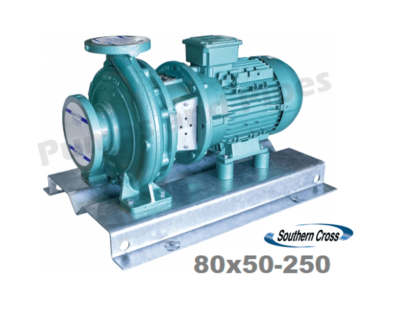 80×50-250 37kW 50HP Southern Cross Motor Pump – MGC16A-F and MGC16J-F ...