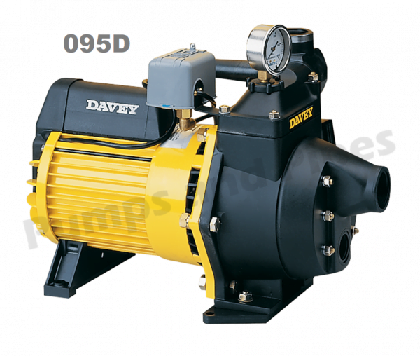Davey Deep Well Jet Pump 95D Single Phase Pressure Pump Unit – Pumps ...