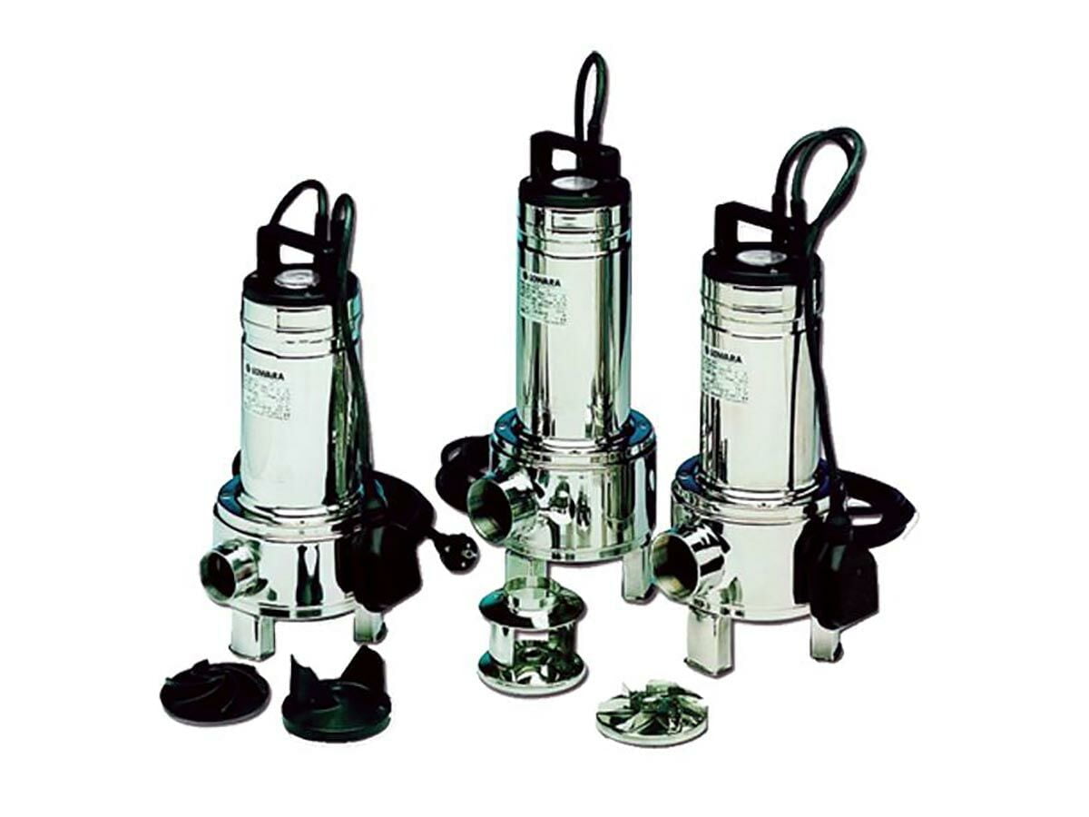 Lowara DOMO20T Three Phase 1.5kW Stainless Steel Sump Pump With 50mm ...