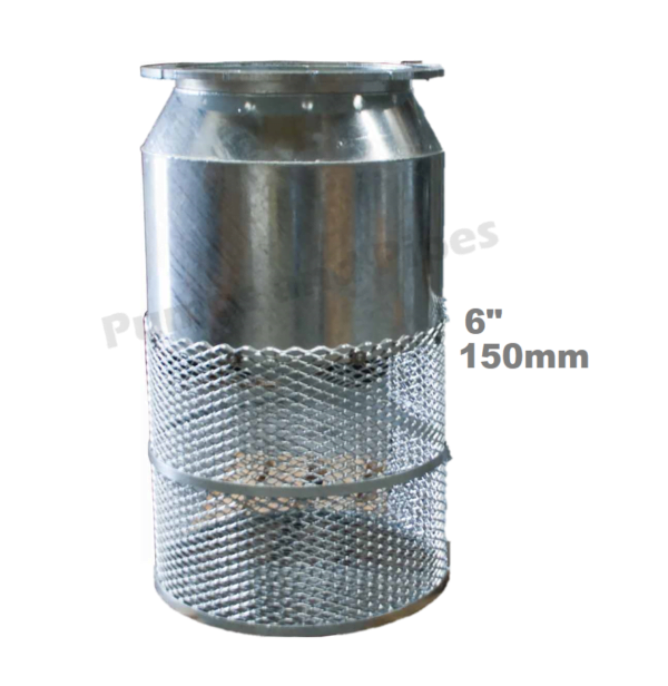 Footvalve 6″ 150mm Galvanised Flanged Foot Valve – Pumps and Pipes