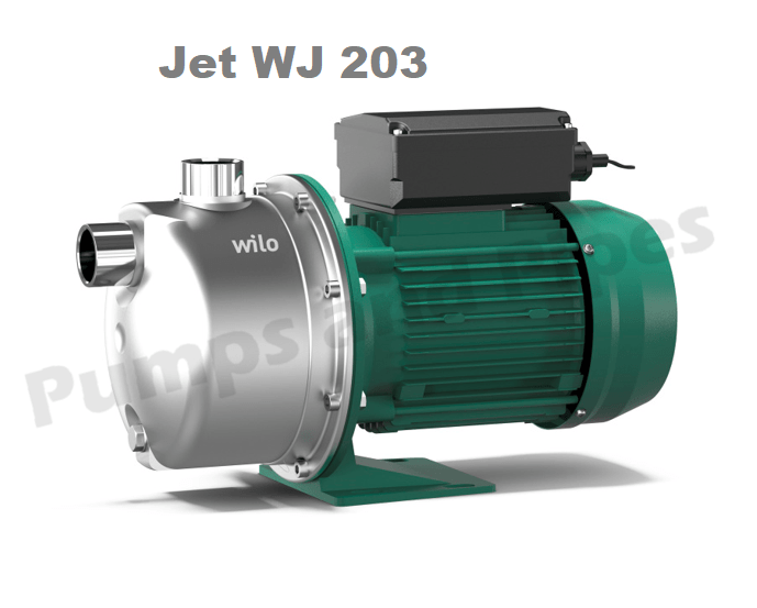 Self Priming Jet Sand Spear Pump Wilo – Jet WJ 203 – Obsolete Product ...