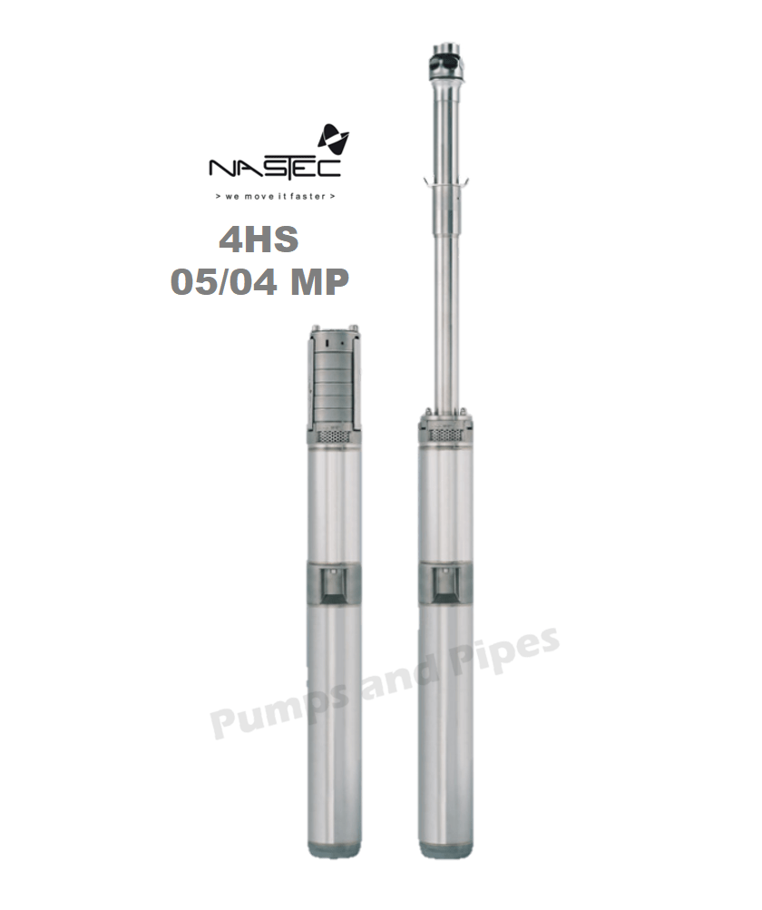 Nastec Solar 4HS 05/04 MP Variable Speed Submersible Solar Pump – Call ...