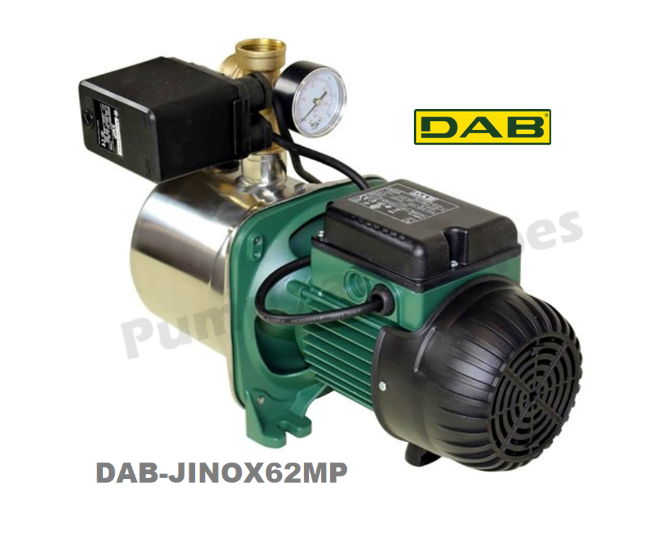 DAB-JINOX62MP Stainless Steel Jet Pressure Switch Pressure Pump – Pumps and Pipes