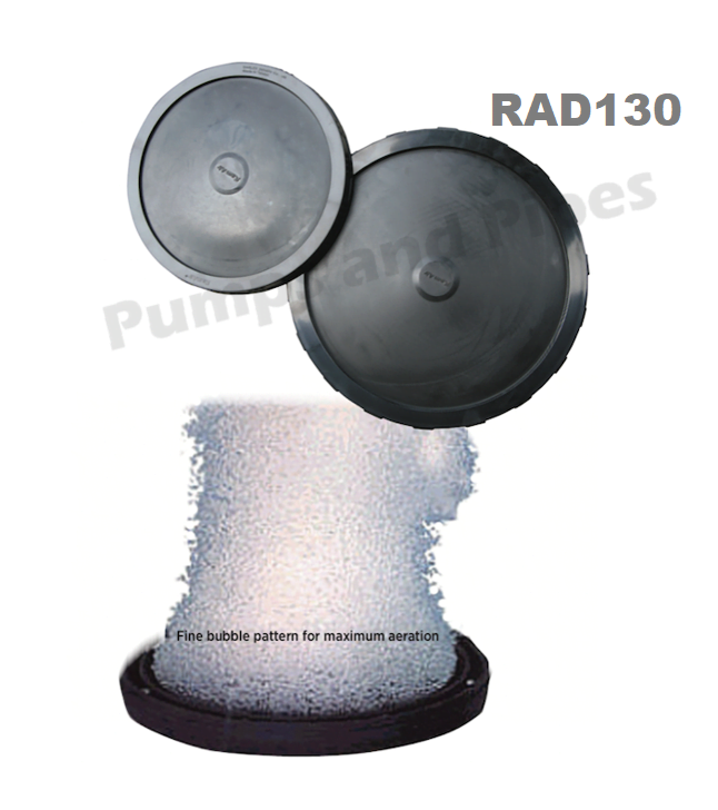 Air Diffuser RAD130 For Aeration In Treatment Plants and Ponds – Pumps ...