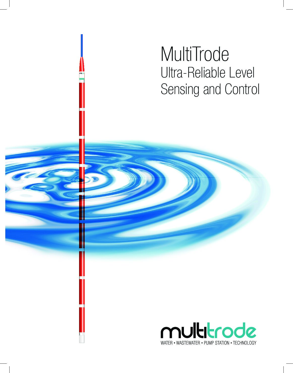 MultiTrode Sensor Probe 1.0 Meter x 30 Meter Lead For Sewage – Pumps ...