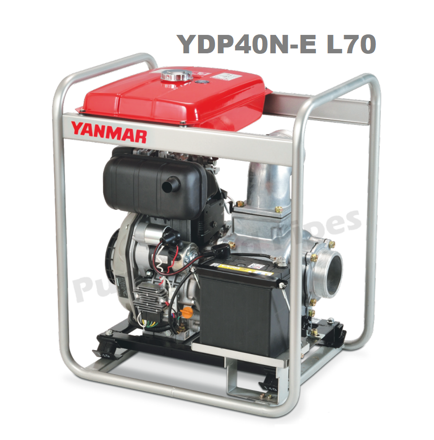 Yanmar YDP40N-E L70 Diesel Electric Start Pump Unit – Pumps and Pipes
