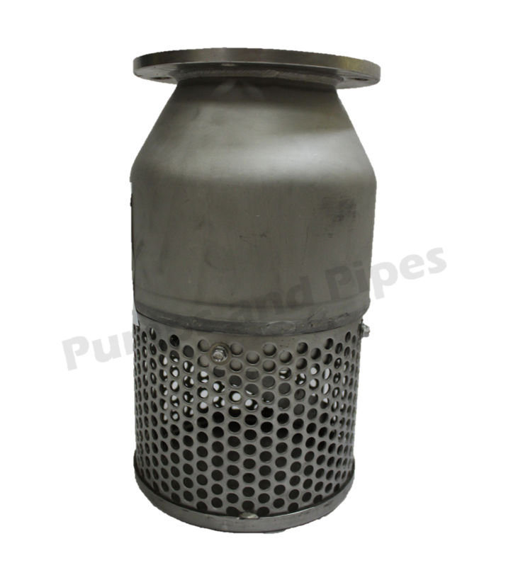 Foot Valve 316 Stainless Steel Flanged Spring Loaded For VFD VSD ...
