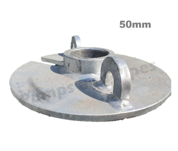 Bore Cap 50mm Galvanised With Lifting Lugs – Bore Caps for Submersible ...