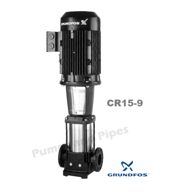 Grundfos CR15-9 Flanged 7.5kW Three Phase Multistage Pump Unit – Pumps and Pipes