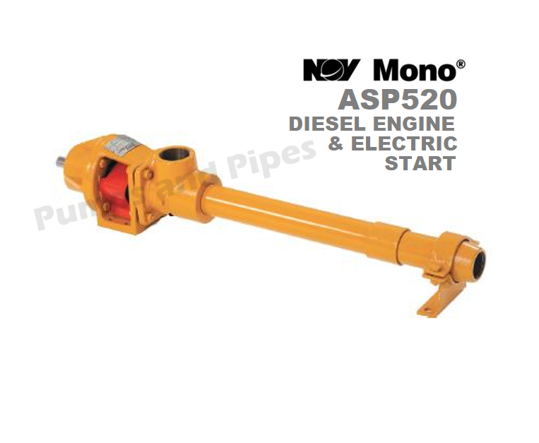 ASP520 Motorotor Pump With Yanmar TF70 7.0HP Diesel Engine And Electric ...