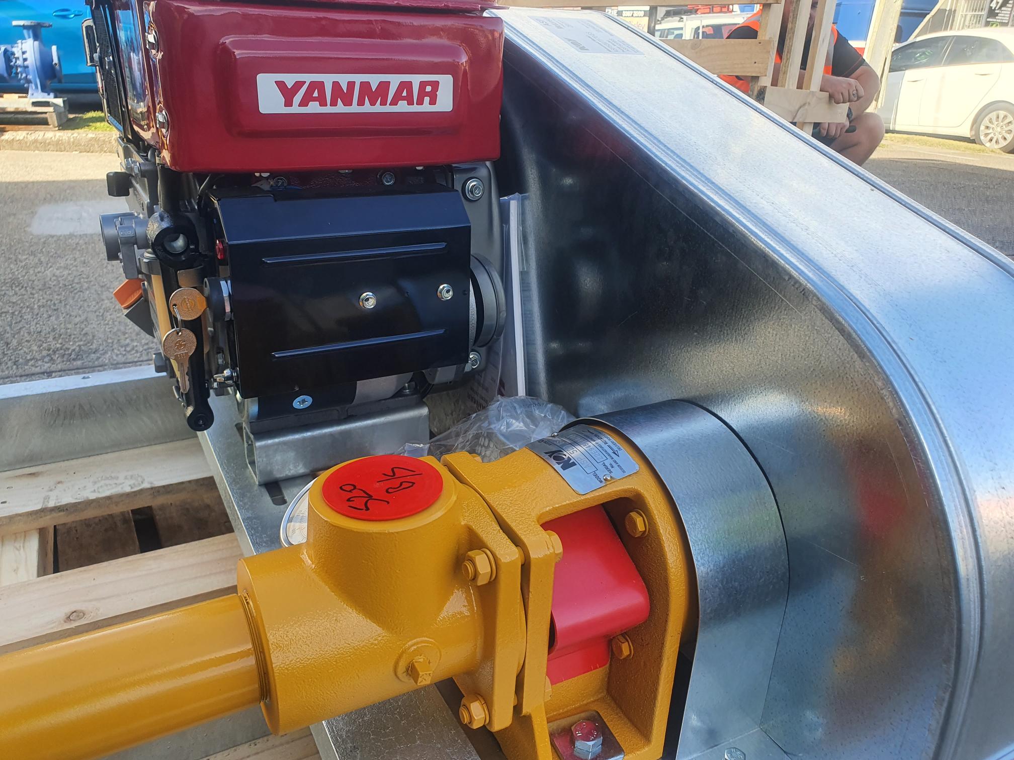 ASP520 Motorotor Pump With Yanmar TF70 7.0HP Diesel Engine And Electric ...