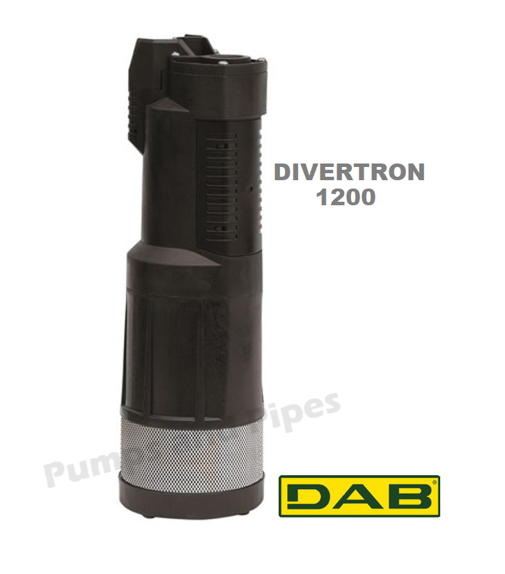 Divertron 1200 Submersible Pressure Pump Single Phase Tank Pump – Pumps ...