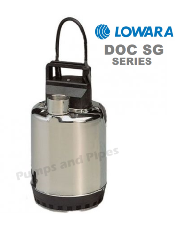 Lowara DOC-3SG and DOC-7SG Manual Drainage Pump Without Float Brisbane ...
