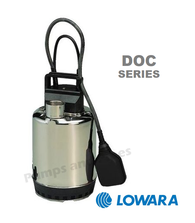 Lowara DOC-3 and DOC-7 Automatic Drainage Pump With Float Brisbane ...