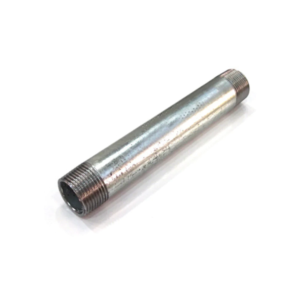 25mm SBE Galvanised Pipe – Threaded Male BSP Threads Various Lengths ...