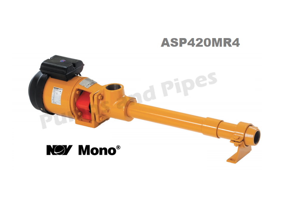 Mono ASP420MR4 Motorotor Pump With Single Phase kW Electric Motor ...