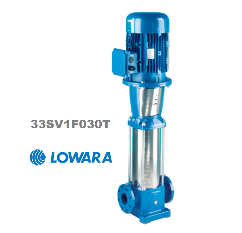 Lowara 33SV1F030T 3.0kW Vertical Multistage Pump Replaces SV3001F030T ...
