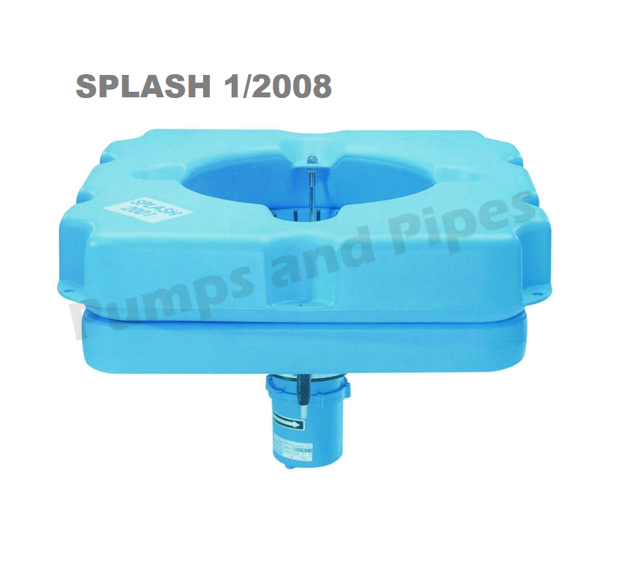 Floating Dam Aeration Pump – SPLASH 1/2008 Three Phase 1.2kW – Pumps ...