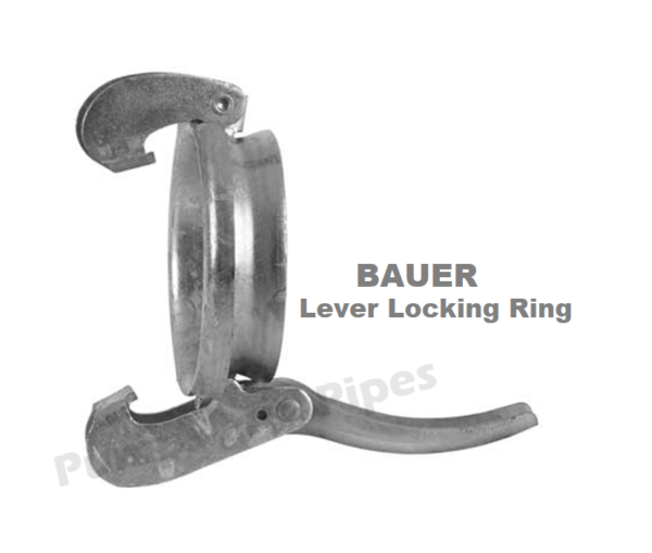 Bauer Type Lever Locking Ring – Galvanised Hose Dewatering Fitting 2″ 3 ...