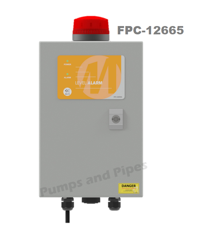 Liquid Level Alarm Panel with Conductivity Probe Inputs Model FPC-12665 ...