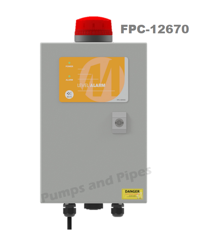 Liquid Level Deluxe Alarm Panel – Metal Enclosure Model FPC-12670 – Low ...