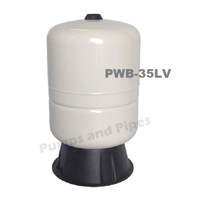 35 Litre 10bar Rated Pressure Tank PWB-35LV Free Standing Floor Mount ...