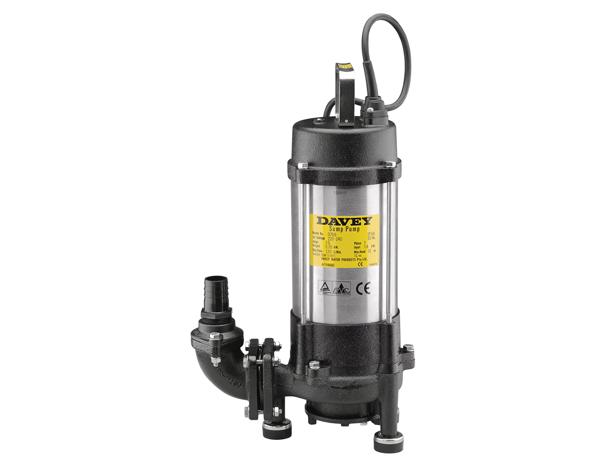 DT22G Three Phase 2.2kW Sewage Grinder Pump – Davey $ 2920.00 incl GST ...