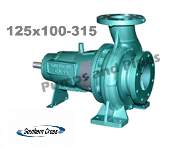125×100-315 Southern Cross ISO Pro Heavy Duty End Suction Pump – PRHF3A ...