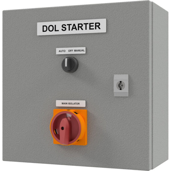 Three Phase DOL Pump Starter / Control Panel – FPC-15905 Pressure ...
