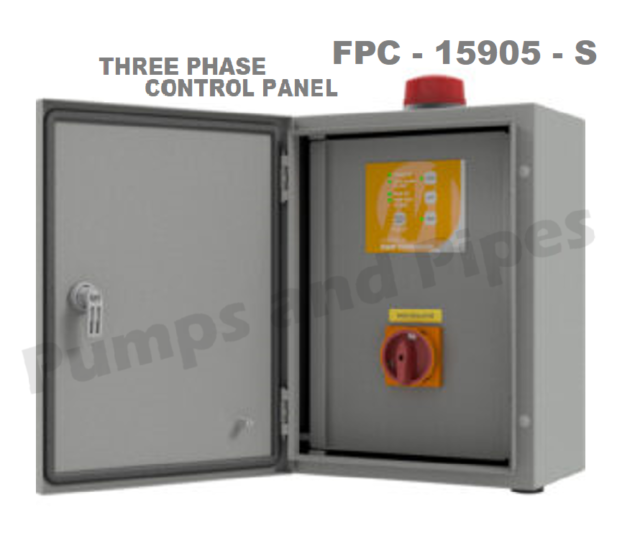 Three Phase DOL Pump Starter / Control Panel – FPC-15905 Pressure ...
