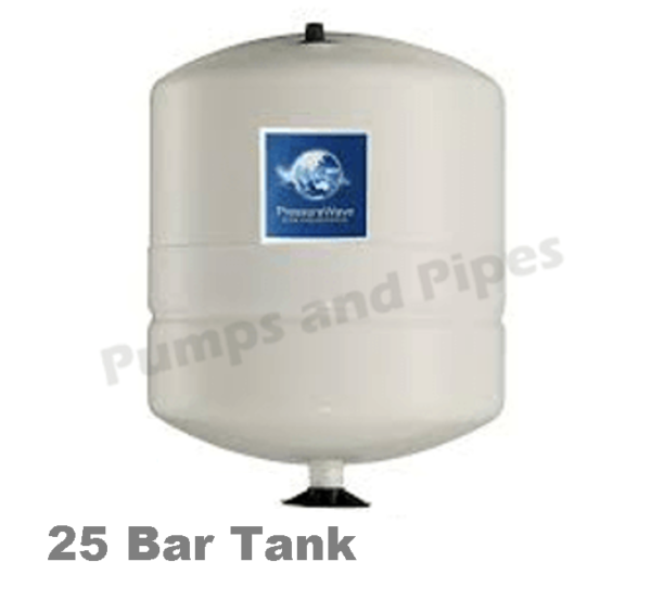 25 Bar High Pressure 25bar Rated Pressure Tank Accumulator – 8 litre 24 ...