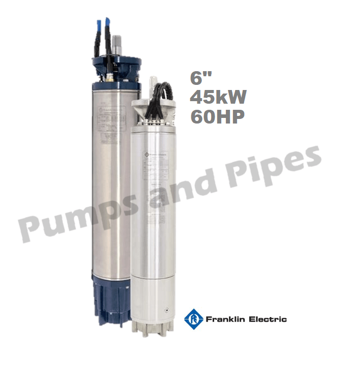 Franklin 6inch 45kW 60HP 316 Stainless Steel Three Phase Submersible ...