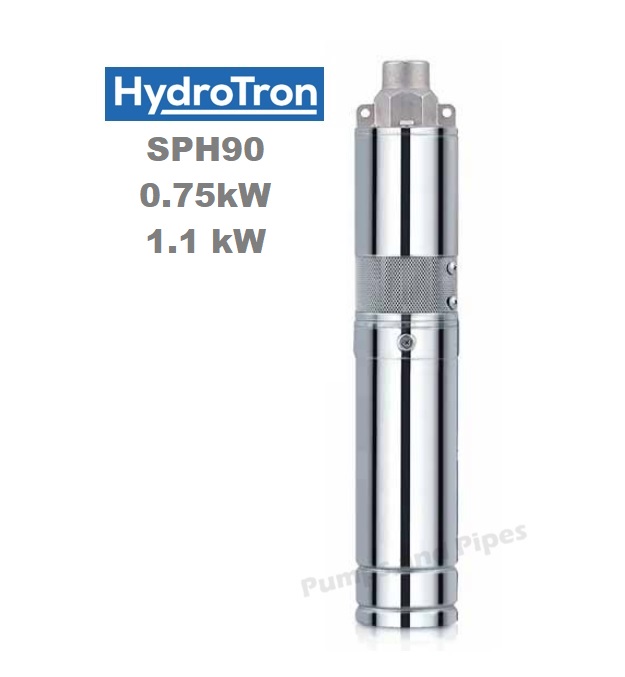 HydroTron SPH90 Sub. Bore Pump – 40 lpm to 120 lpm Flow Rate – Heads up ...