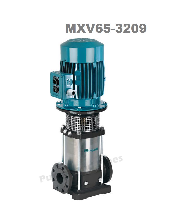 8.0lps @ 135m MXV65-3209 18.5kW 50hz SS Vertical Multistage 65mm ...