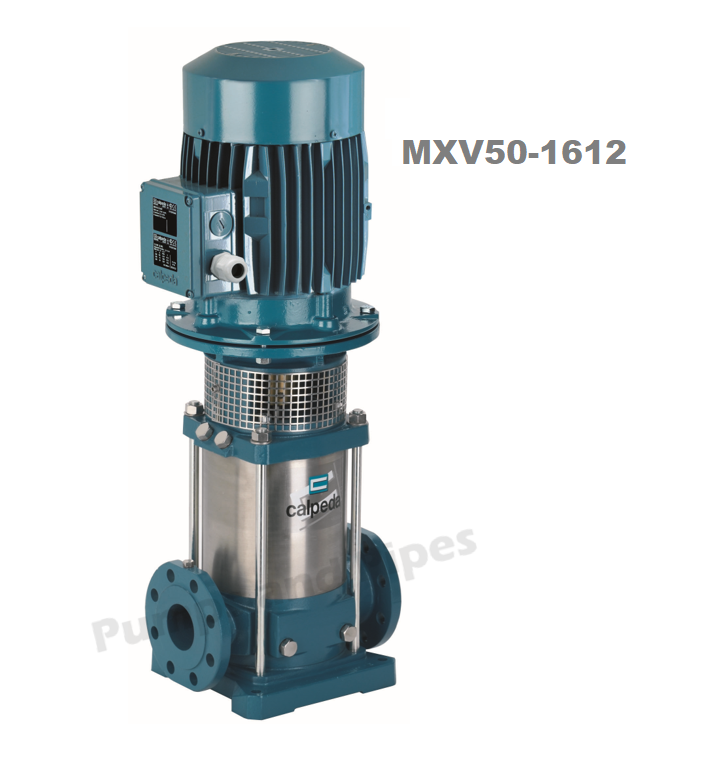 5.0lps @ 152m MXV50-1612 15.0kW 50hz SS Vertical Multistage Pump 50mm ...