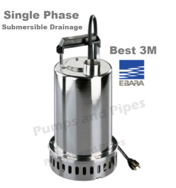 Davey D25A Submersible Drainage Pump $460.00 incl GST – Pumps and Pipes