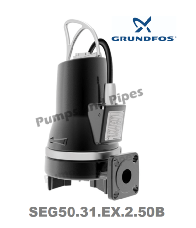 SEG50.40.EX.2.50B Grinder Sewage Pump Three Phase – Grundfos Model ...