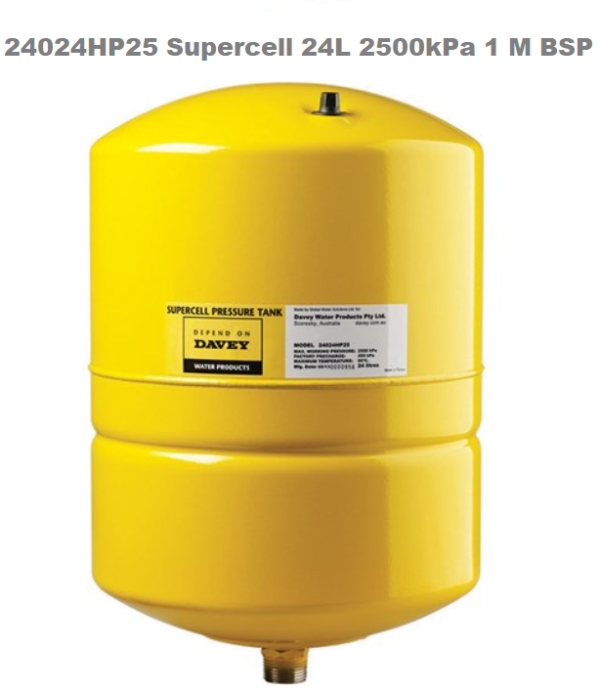 24200G Davey Pressure Tank Supercell 200G – Pumps and Pipes