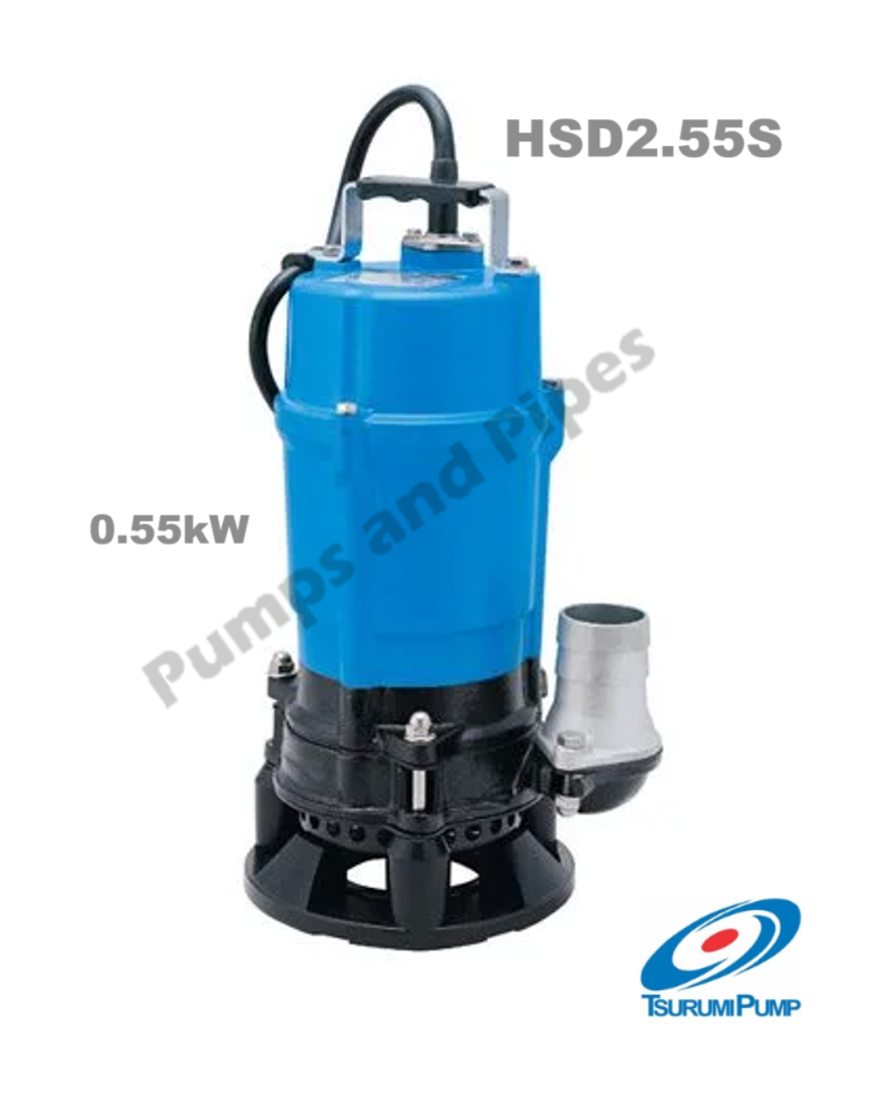 KTV2-50 & KTV2-80 415V 2 – 3.0kW Three Phase Portable Slurry Pump – Tsurumi – Pumps and Pipes