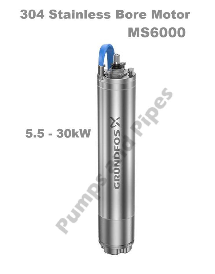 MS6000 & MS6000R Grundfos 11.0kW 304 & 904L Stainless Steel 415volt Three Phase 50hz Submersible ...